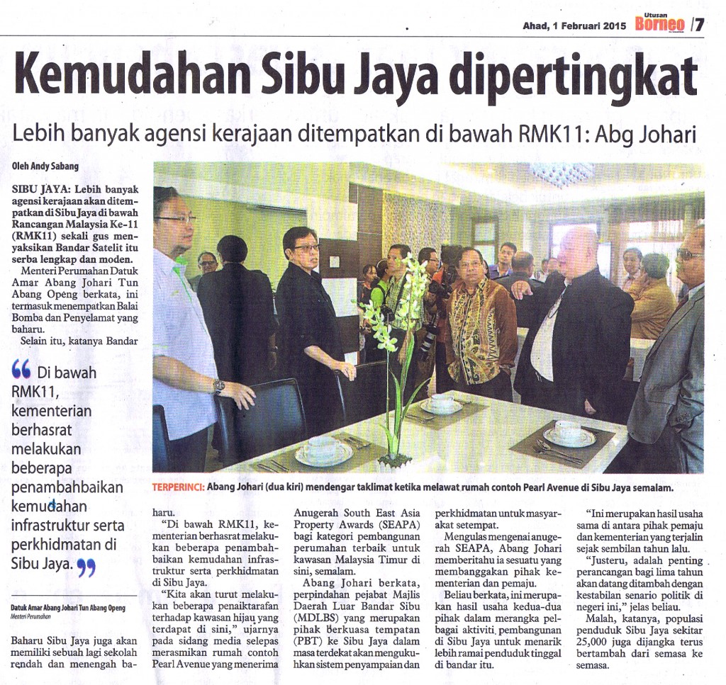 Sibu Jaya Township lauded for double achievement – Amcorp Properties